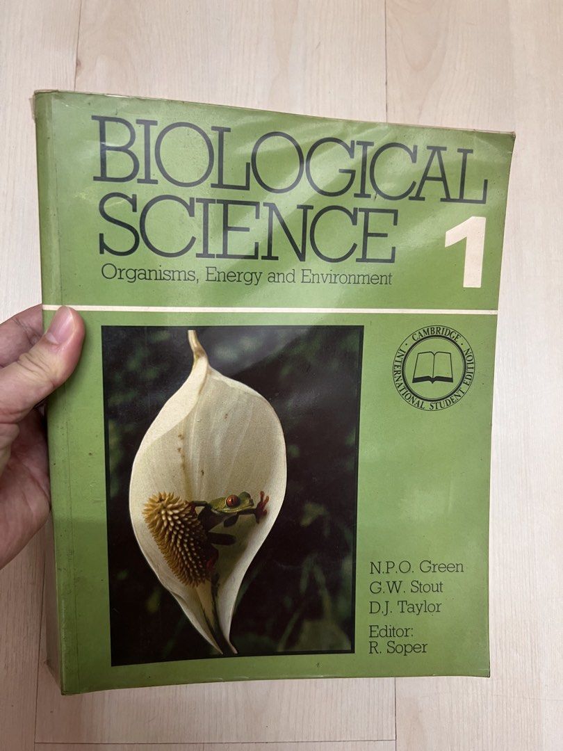 Biological Science 1: Organisms, Energy and Environment Textbook ...