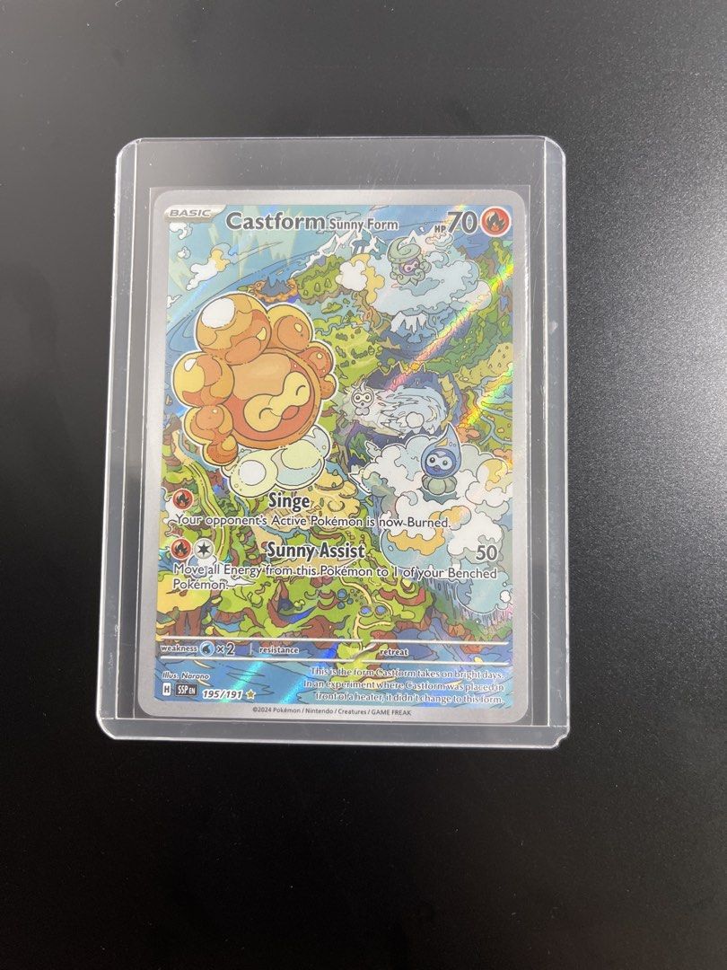 Castform Sunny Form, Hobbies & Toys, Toys & Games on Carousell