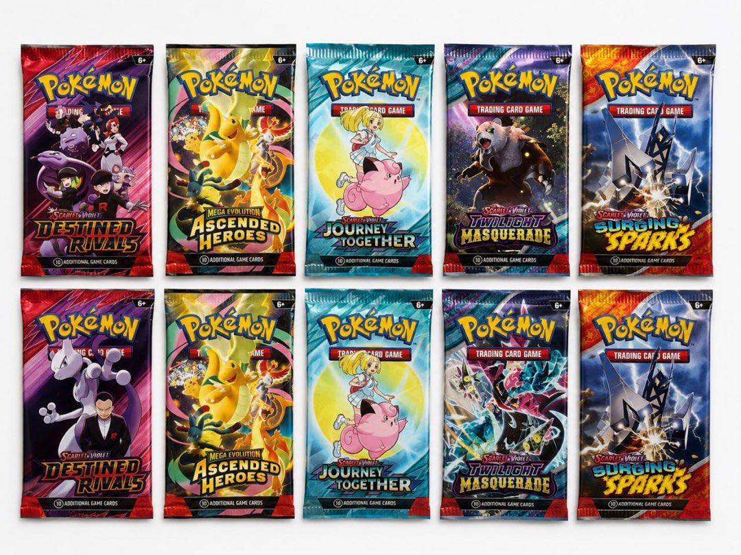 Cheap Pokemon packs / twilight masquerade / destined rivals / surging ...