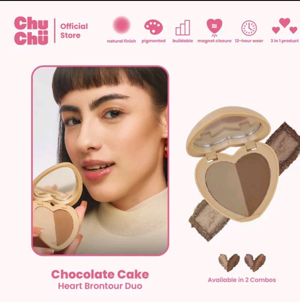 Chu chu Beauty Chocolate Cake Contour, Beauty & Personal Care, Face ...