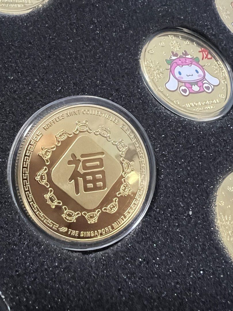 Cinnamoroll Raffles Mint Collectibles Lunar New Year Coins, Hobbies ...