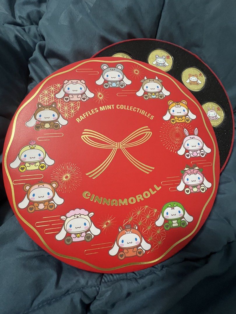 Cinnamoroll Raffles Mint Collectibles Lunar New Year Coins, Hobbies ...