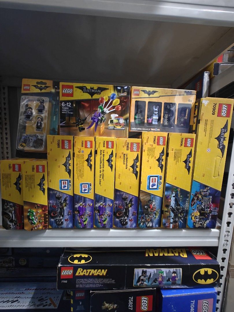 Clearing LEGO Batman Movie Sets, Hobbies & Toys, Toys & Games on Carousell