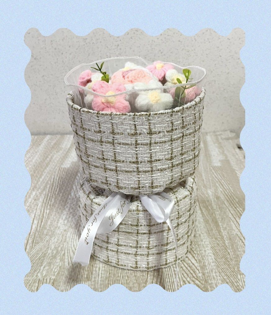 $9 - $17 Crochet sunflower/ rose bouquet, Hobbies & Toys, Flowers ...