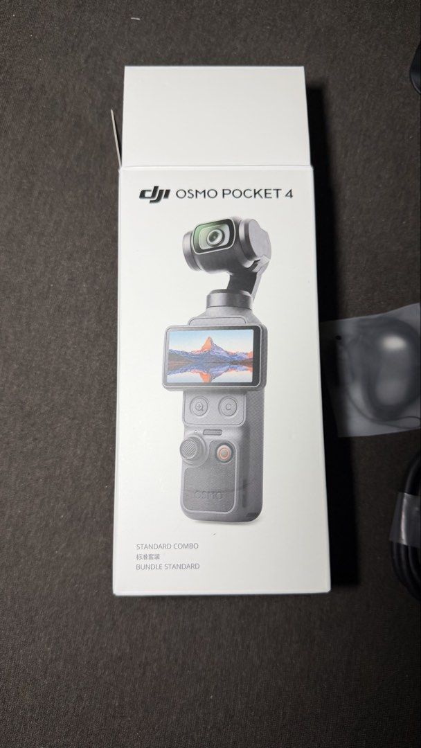 DJI Osmo Pocket 4 Standard Combo Gimbal Stabilizer, Photography ...