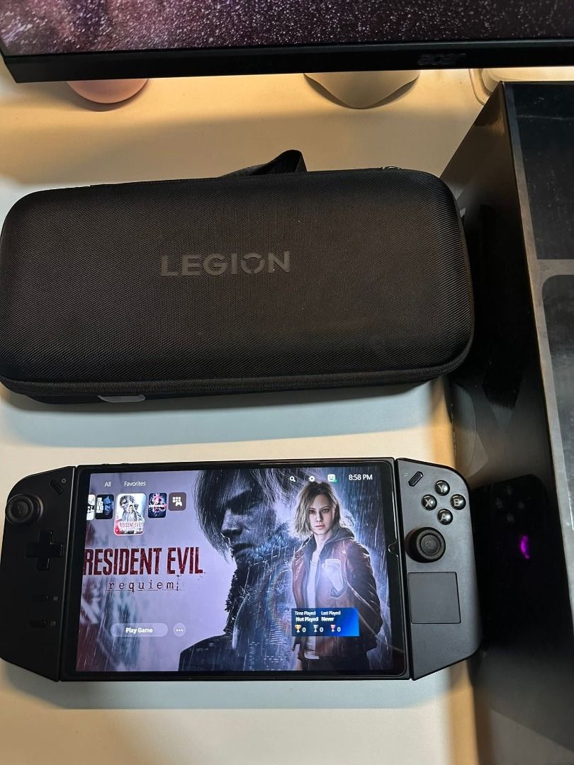 Lenovo Legion Handheld Gaming Console with Case, Video Gaming, Video ...