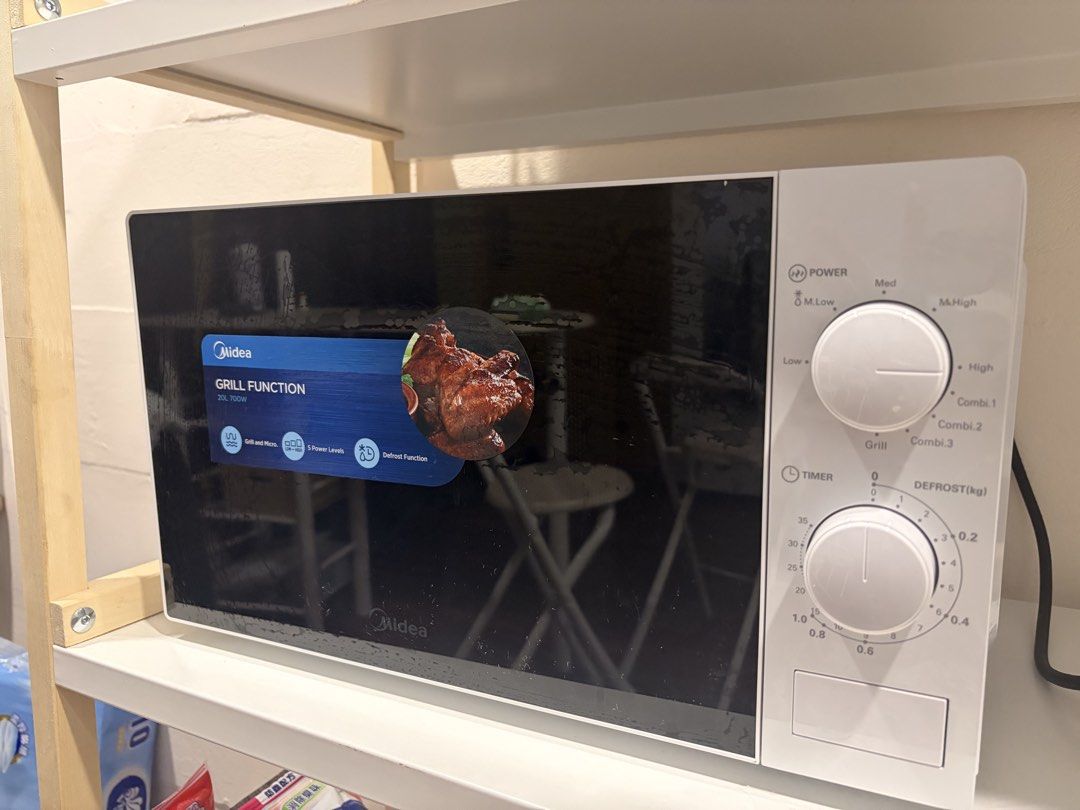 Midea Microwave Oven with Grill Function, 家庭電器, 廚房電器, 焗爐及多士爐 - Carousell