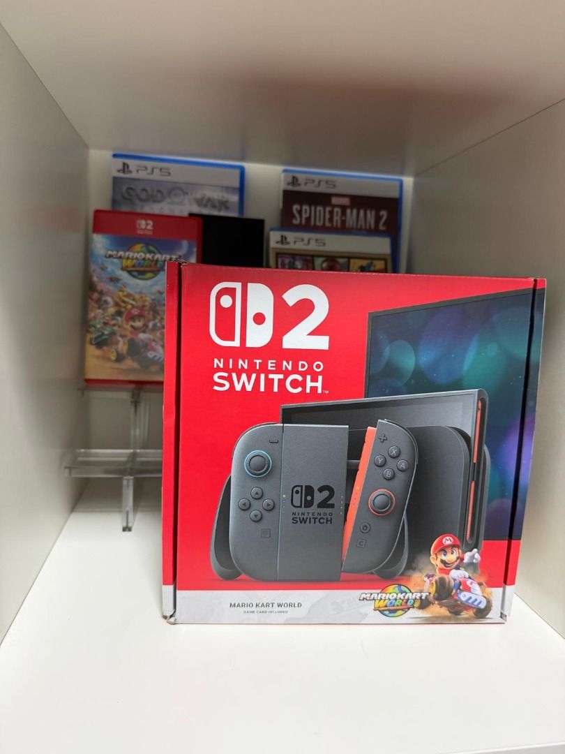 Nintendo Switch 2 Mario Kart World Edition + 5 Digital & 2 Physical ...