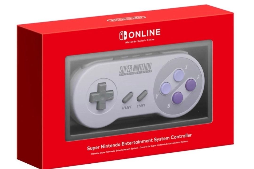 Nintendo Switch Online Super Nintendo Controller, Video Gaming, Gaming ...