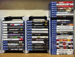 PS4 Console with 5 Games and Controller, Video Gaming, Video Game ...