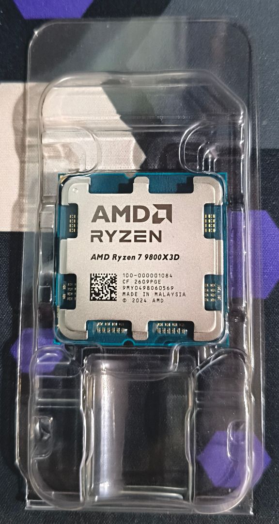 AMD Ryzen 7 9800X3D Processor, Computers & Tech, Parts & Accessories ...