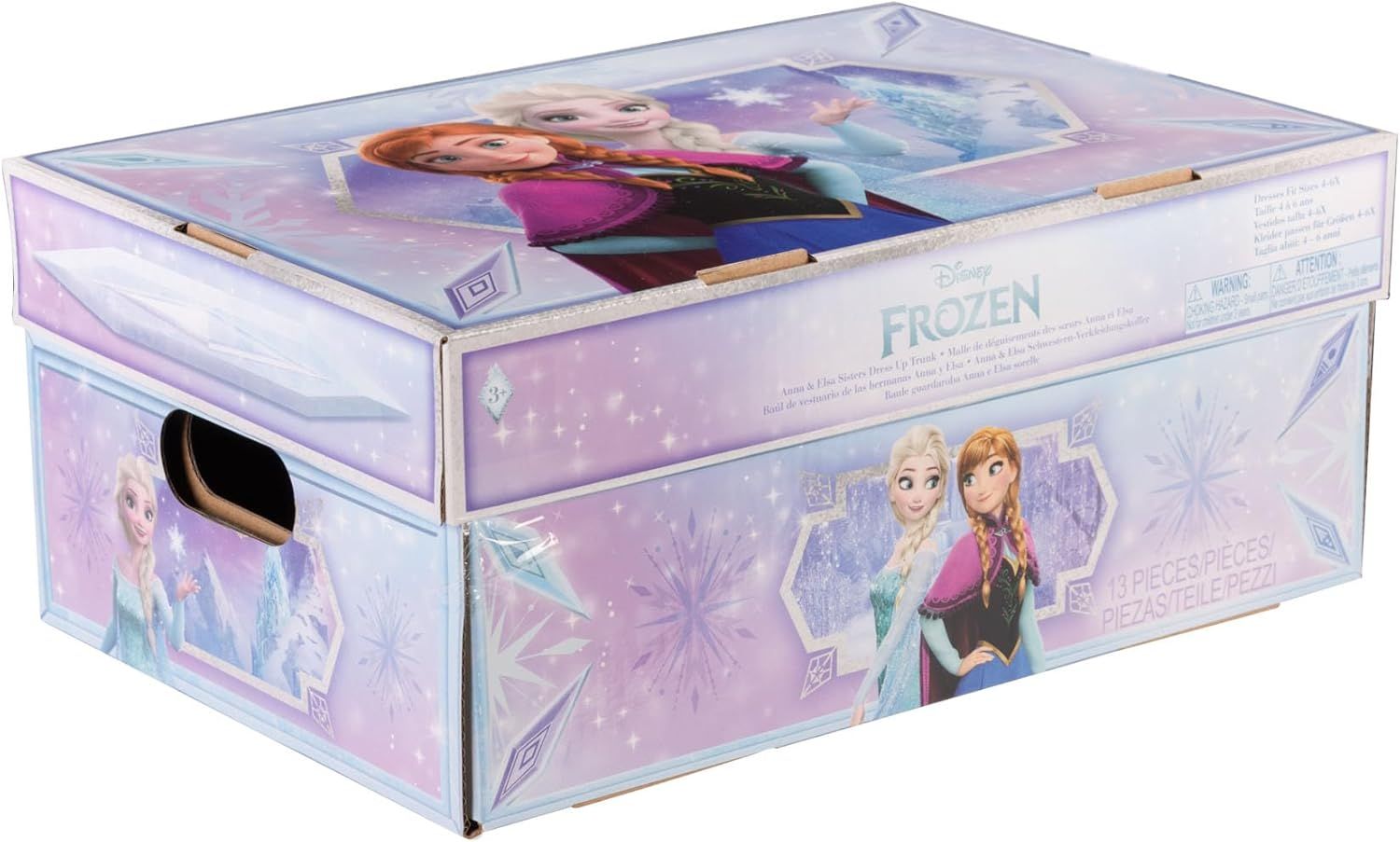 Disney Frozen Elsa & Anna Sisters Dress Up Trunk New 2025 [Amazon ...