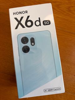 HONOR X6c Midnight Black 256GB RAM 6GB Dual SIM, 手提電話, 手機, Android 安卓手機 ...