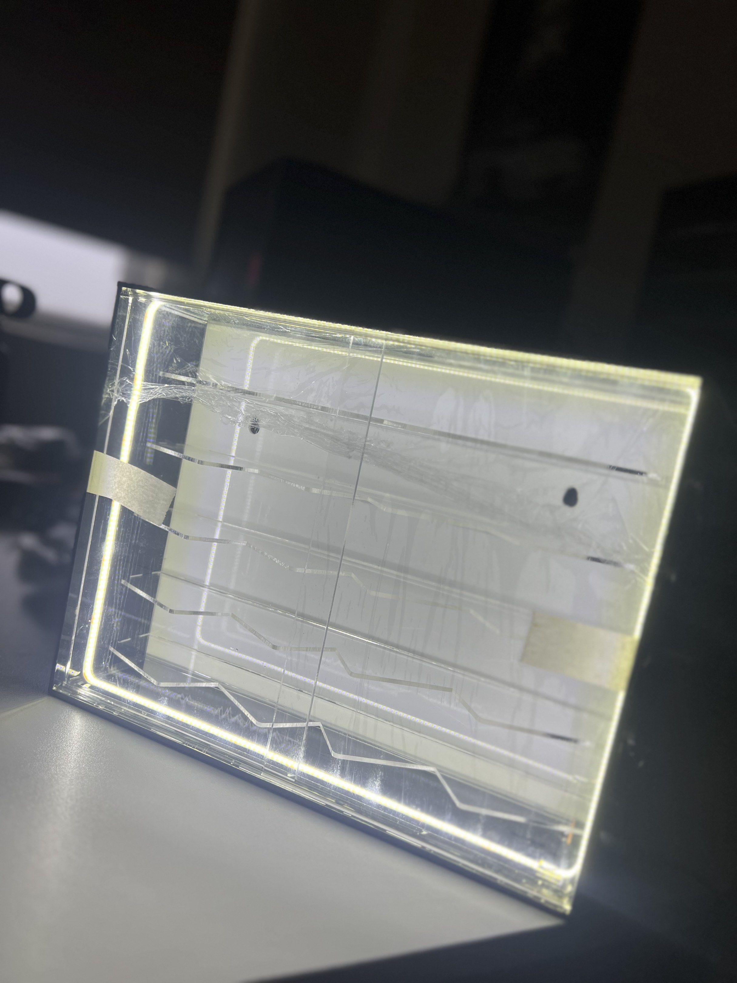 Hotwheels Diecast 1:64 Custom Acrylic Display Case with LED Lighting ...