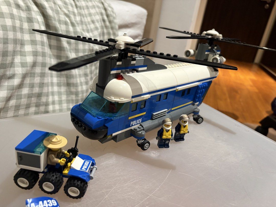 LEGO 4439 City Forest Police Heavy lift Helicopter, Toys & Collectibles ...