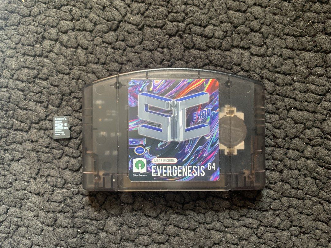 Nintendo 64 flash card - SummerCart64, Video Gaming, Video Games ...