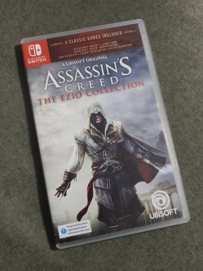 Nintendo Switch Games (Assassin's Creed Ezio Collection and NBA2k25 ...