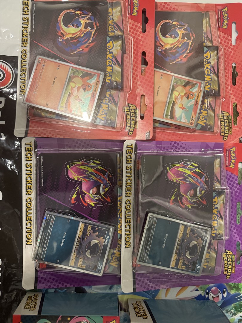 Pokemon Ascended Heroes Booster Bundle & Tech Sticker Collection ...