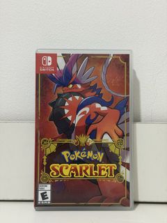 Pokemon Scarlet + The Hidden Treasure of Area Zero Nintendo Switch Game ...
