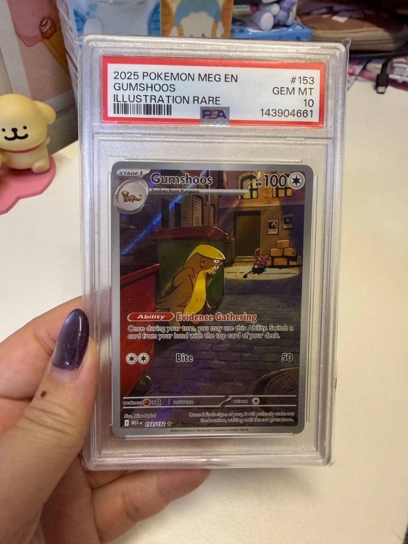 PSA 10 GUMSHOOS IR MEGA EVOLUTIONS EN, Toys & Collectibles, Trading ...