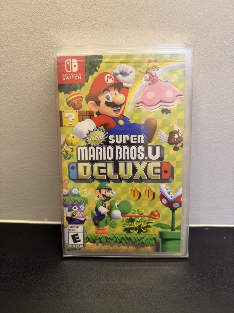 Super Mario Bros U Deluxe - Nintendo Switch Game, Video Gaming, Video ...