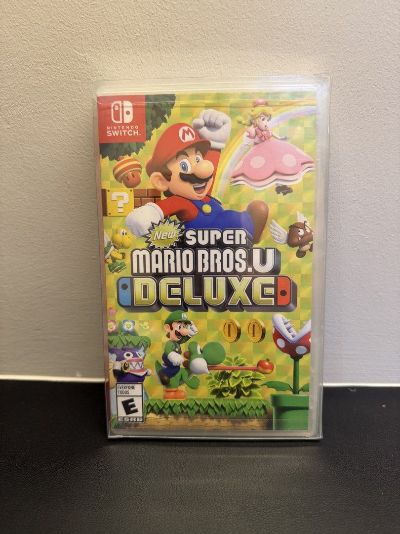 Super Mario Bros U Deluxe - Nintendo Switch Game, Video Gaming, Video ...