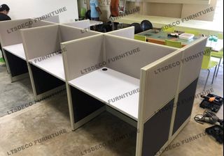 WORKSTATION TABLES OFFICE PARTITIONS, Furniture & Home Living, Office ...
