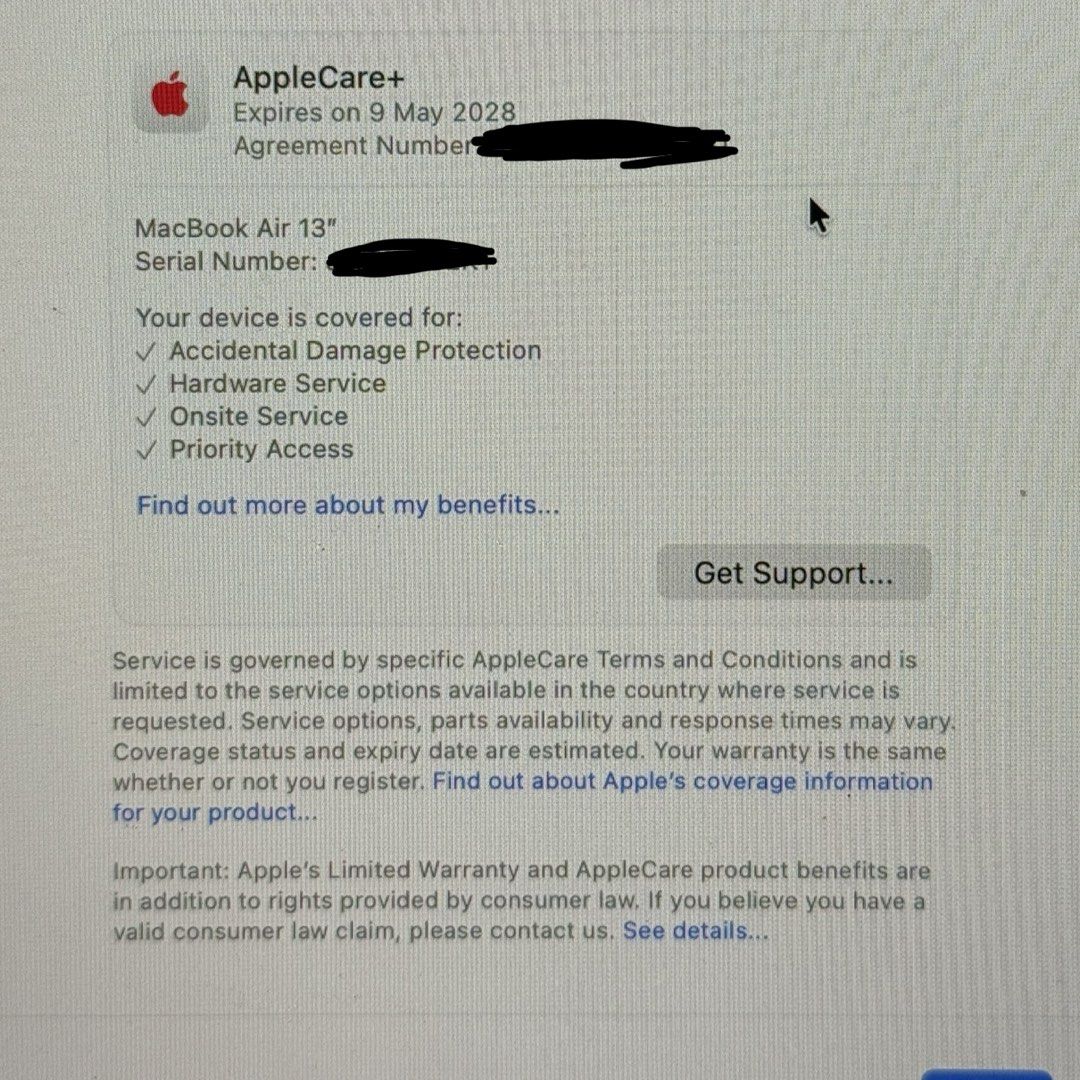 Apple MacBook Air 13-inch Sky Blue M4 Chip, Computers & Tech, Laptops ...