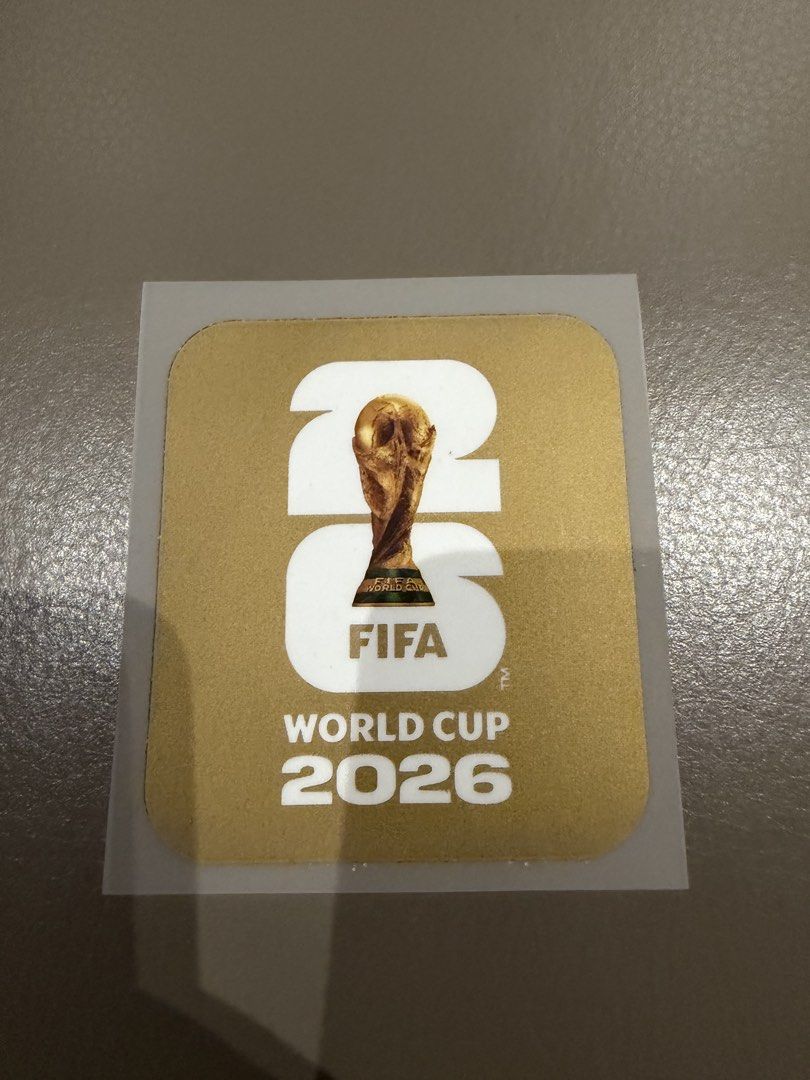 FIFA Gold World Cup 2026 Logo Iron-On Patch for Jersey, Hobbies ...