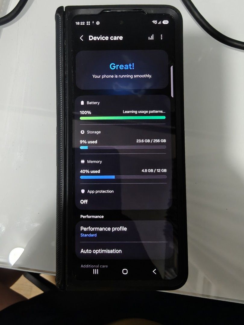 Galaxy Z Fold 5 Phantom Black 256GB, Mobile Phones & Gadgets, Mobile ...