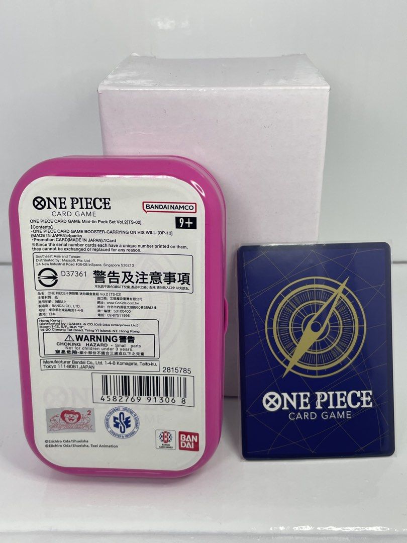 One Piece Card Game Mini-tin with Jewelry Bonney., Hobbies & Toys, Toys ...
