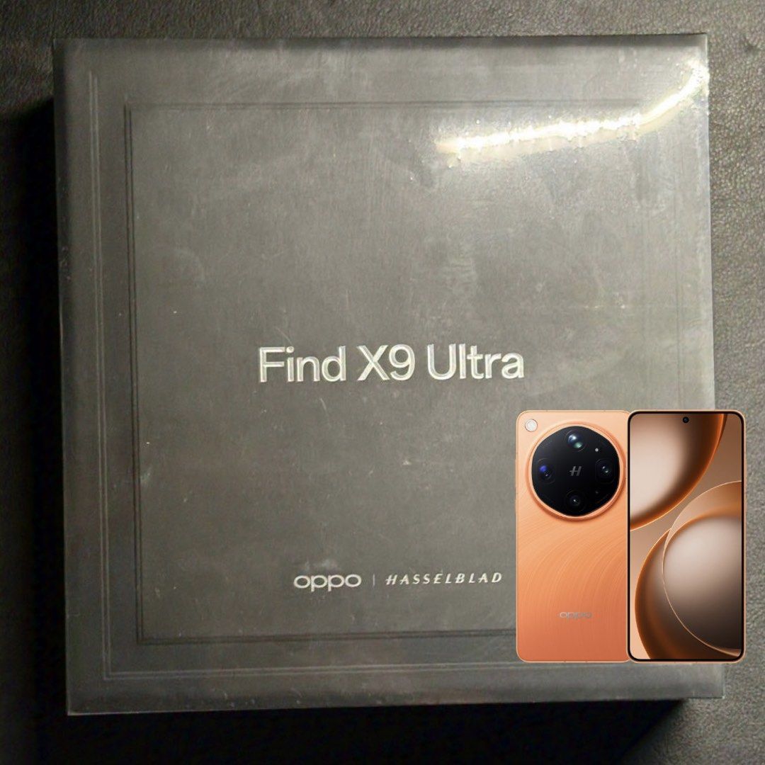 Oppo Find X9 Ultra Canyon Orange 512GB, Mobile Phones & Gadgets, Mobile ...