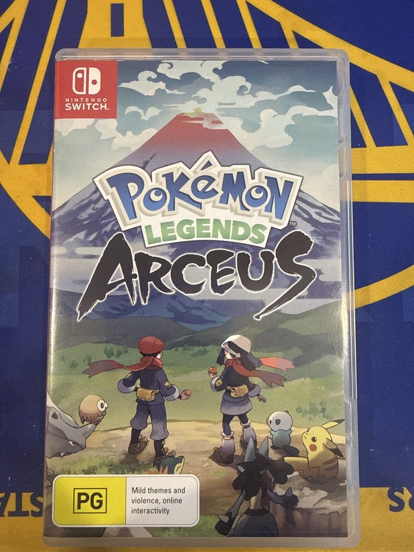 Pokemon Legends Arceus Nintendo Switch Game, Video Gaming, Video Games ...
