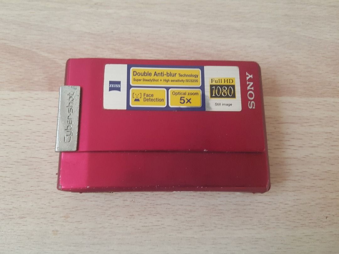 Sony Cyber-shot DSC-WX5 Digital Camera - Red, Photography, Cameras on ...
