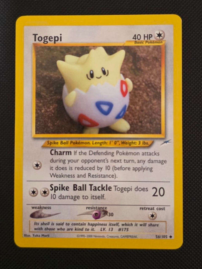 [Vintage] Togepi #56 - Pokemon Neo Destiny Yuka Morii (2023) - MP [See ...