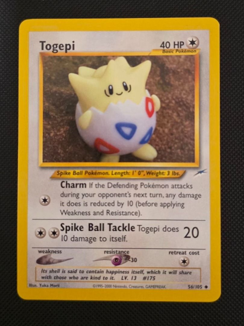 [Vintage] Togepi #56 - Pokemon Neo Destiny Yuka Morii (2023) - MP [See ...