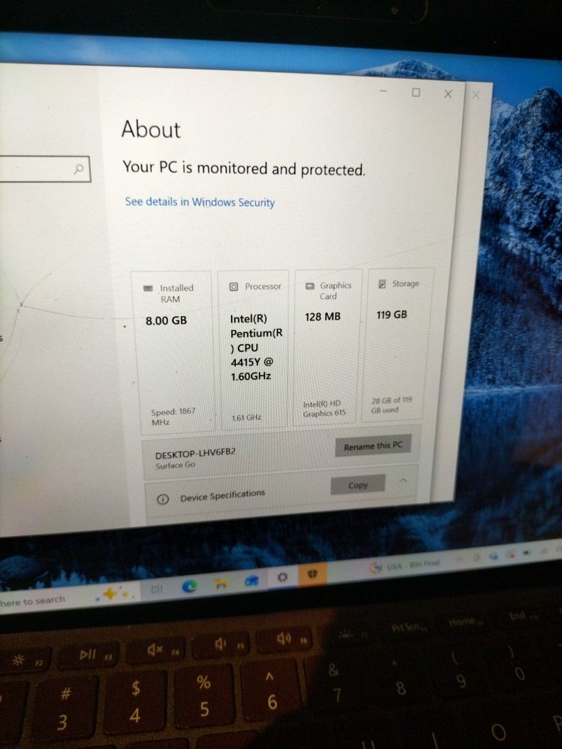 Surface go 4415y, Computers & Tech, Laptops & Notebooks on Carousell