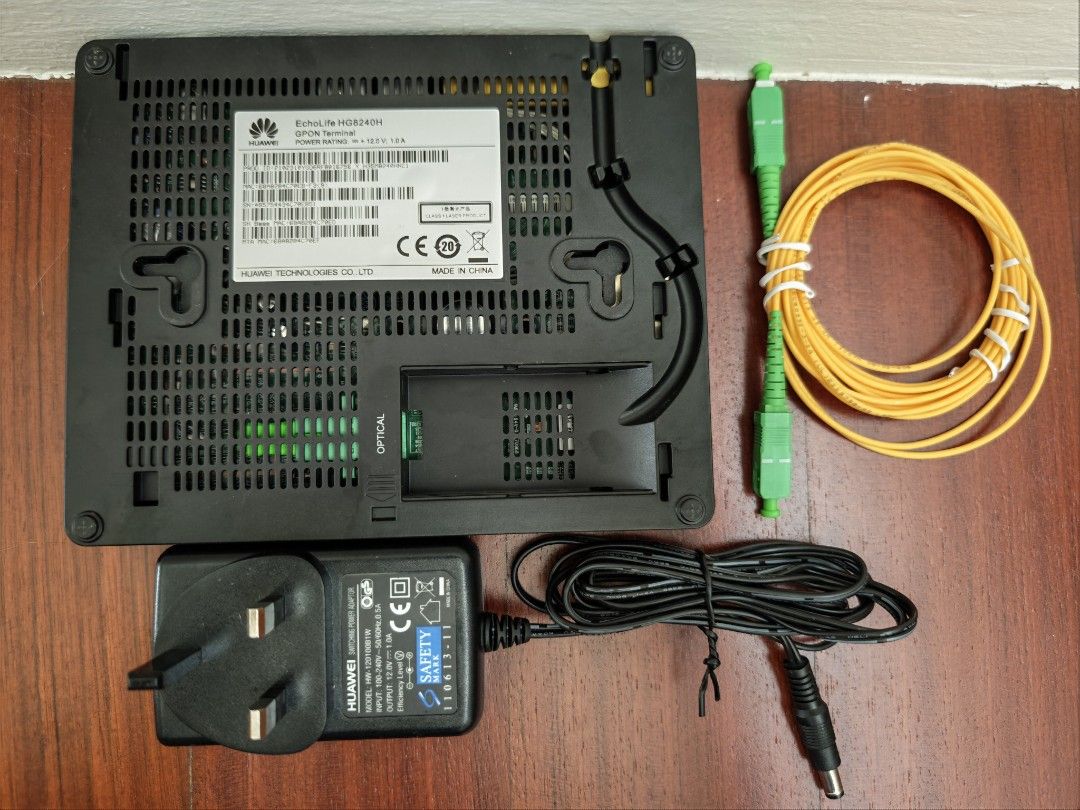 Huawei Nucleus Connect Fiber Optic Router with Power Adapter, Computers ...