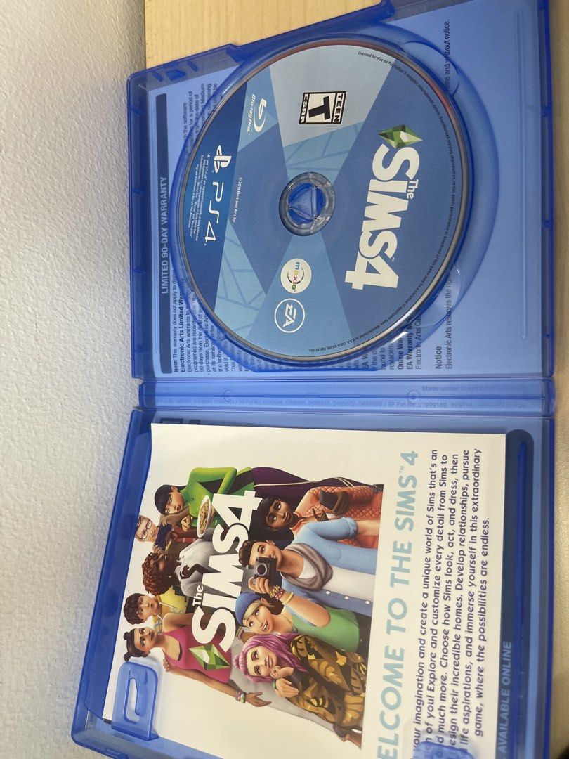 PS4 Sims 4 Scratchless, Video Gaming, Video Games, PlayStation on Carousell