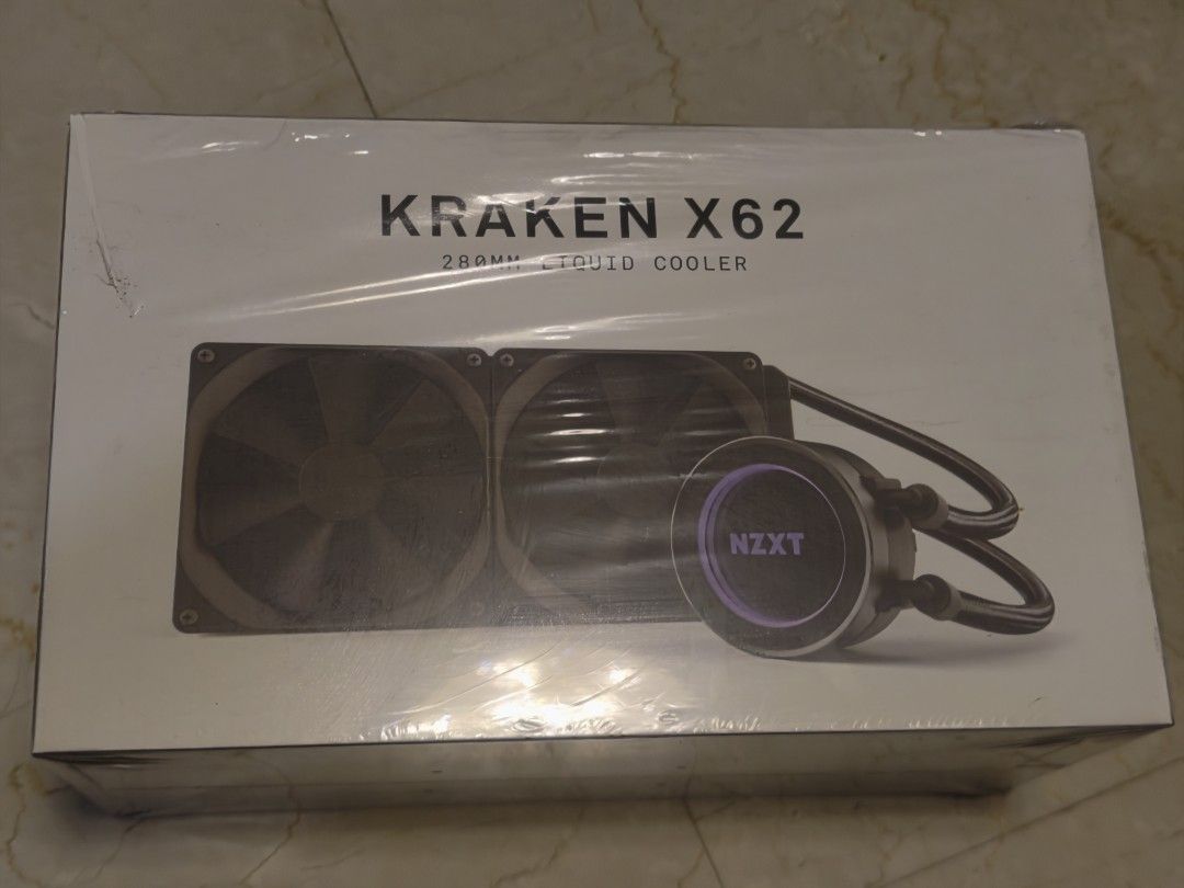 NZXT Kraken X62 280mm Liquid Cooler, Computers & Tech, Parts ...