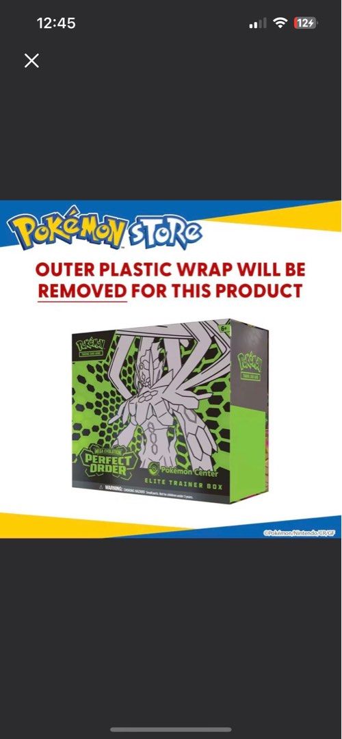 Pokemon Center Elite Trainer Box - Perfect Order, Toys & Collectibles ...