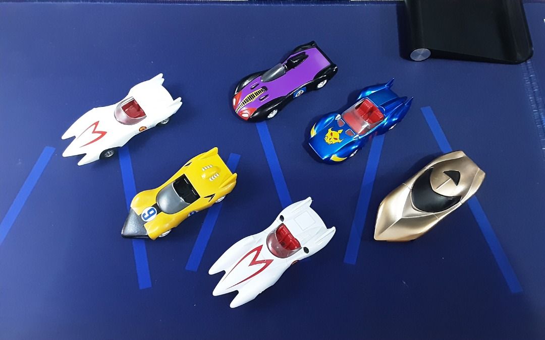 JADA TOYS Speed Racer Set (Classic 1967 Cartoon) - 1/55 Scale, Hobbies ...
