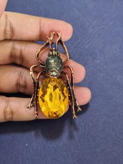 Brooch Pin Bug Insect Beetle, Women's Fashion, Jewelry & Organizers ...