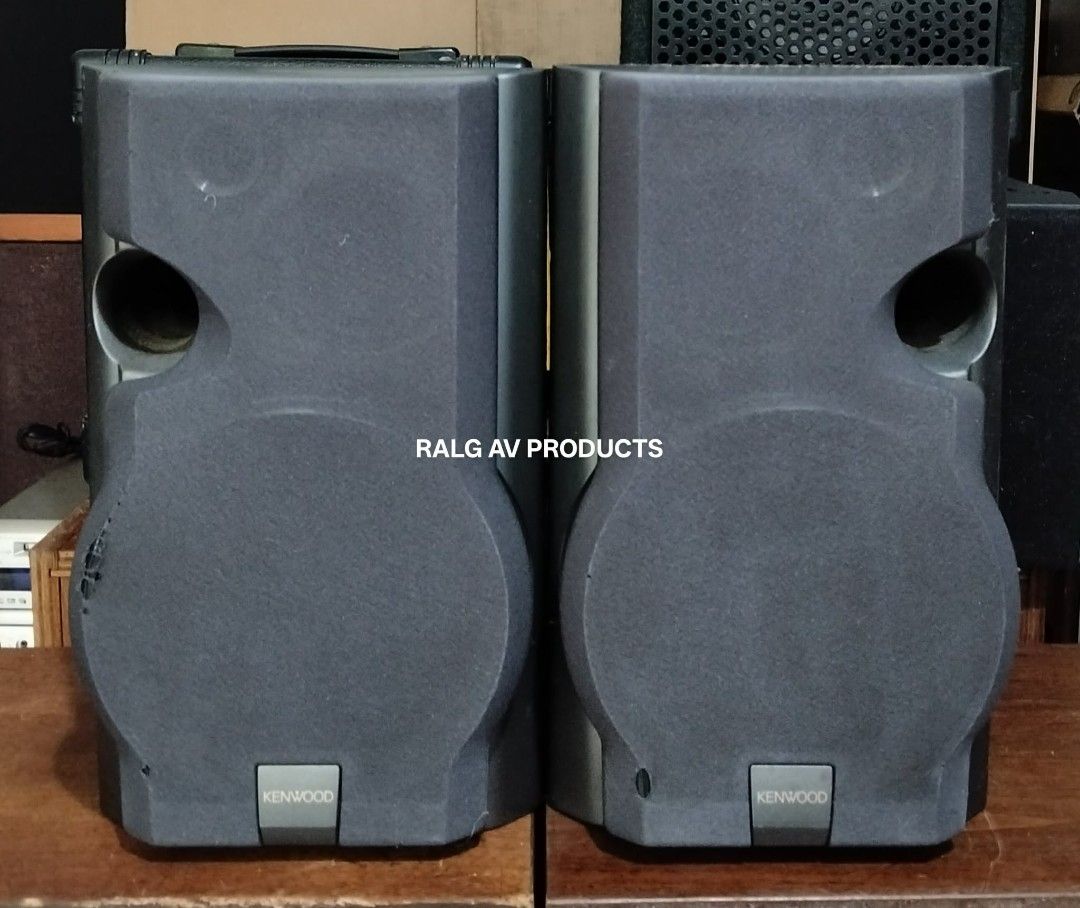 Kenwood Bass Reflex Speaker System Bookshelf Speakers, Audio, Soundbars ...