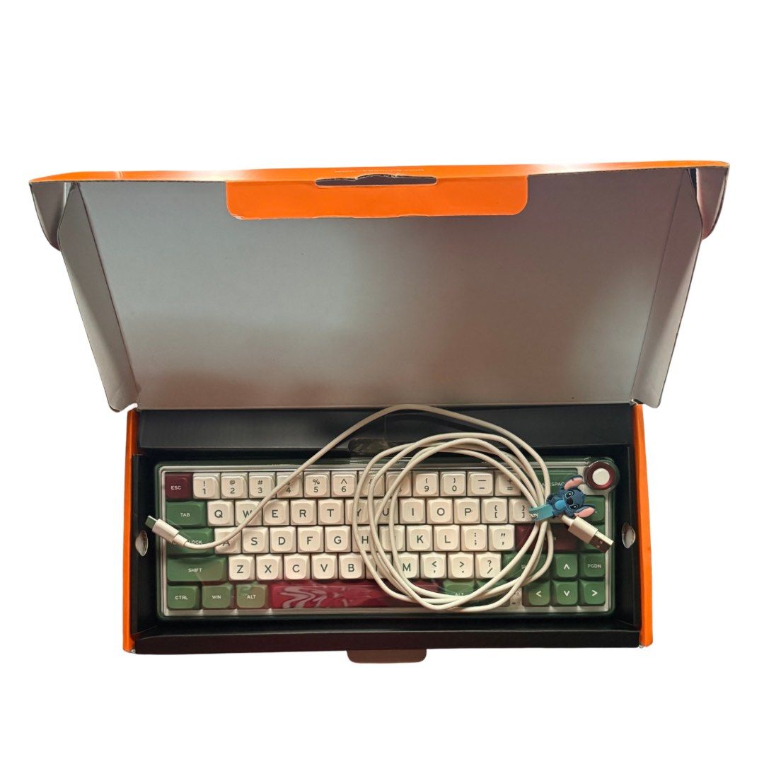 Royal Kludge RK65 Mechanical Keyboard Green/Red, Computers & Tech ...