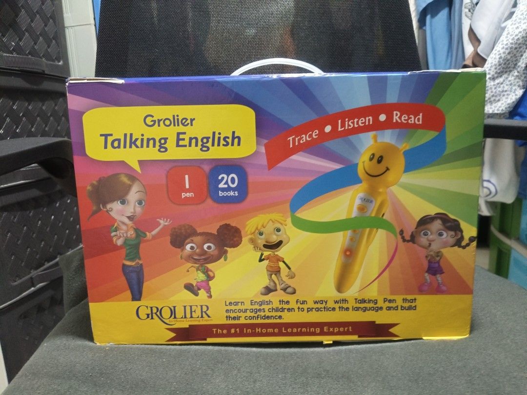 Grolier Talking English, Everything Else, Looking For on Carousell