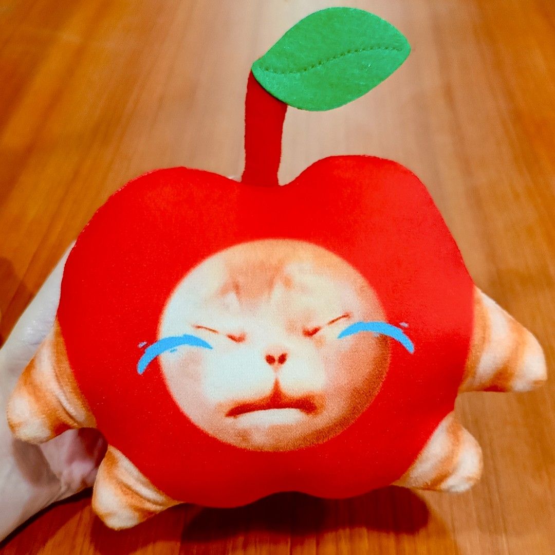 Cute Assorted Plush Toys - Capybara, Dog, Frog, Apple Cat Meme Crying ...