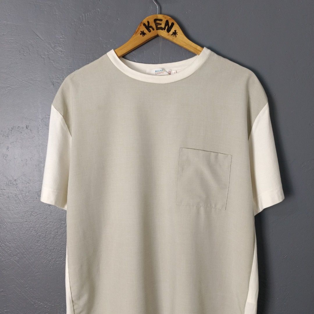 Men's - Beams - Linen Panel, Men's Fashion, Tops & Sets, Tshirts & Polo ...