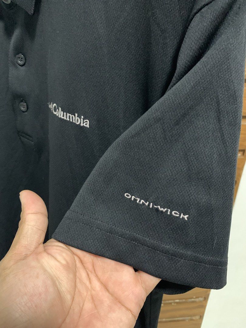 Columbia Mens Omni-wick Polo Shirt Size xL, Men's Fashion, Activewear ...