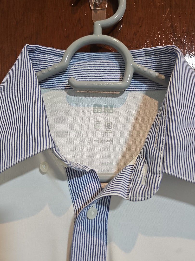 Uniqlo Airism Men's Polo Shirt - Small, Men's Fashion, Tops & Sets ...